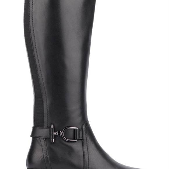 Vintage Foundry Shoes Black Riding Boots With Buckle Detail Poshmark